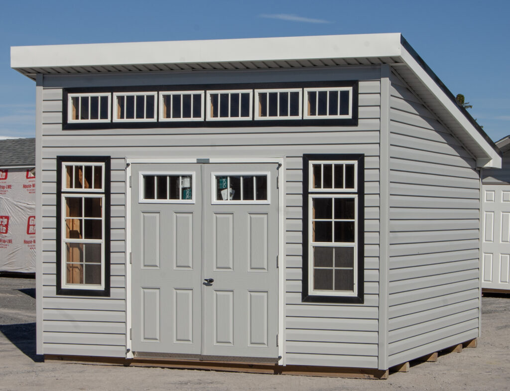 10x12 Lean To Studio Shed - Pine Creek Structures