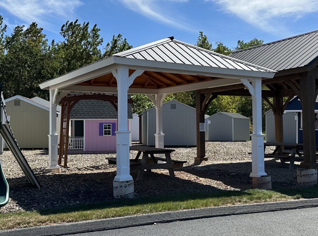 12X16 Hip Pavilion - Pine Creek Structures