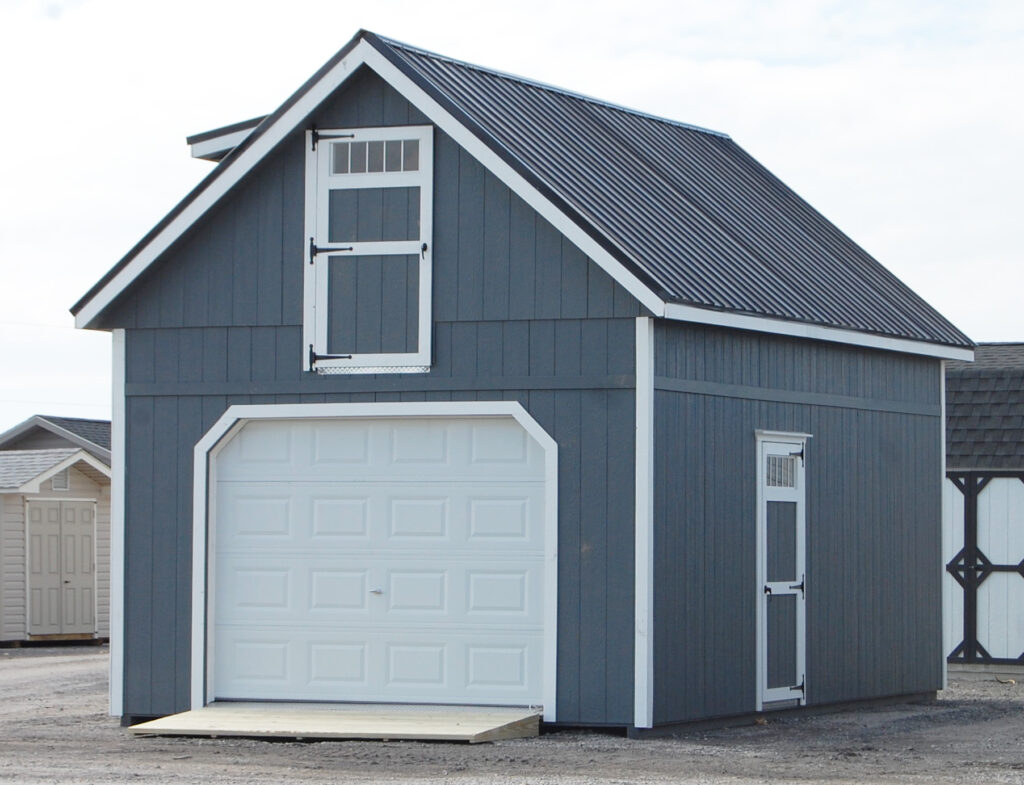 14x24 Two-Story Cape Cod Garage With Electrical Package - Pine Creek ...