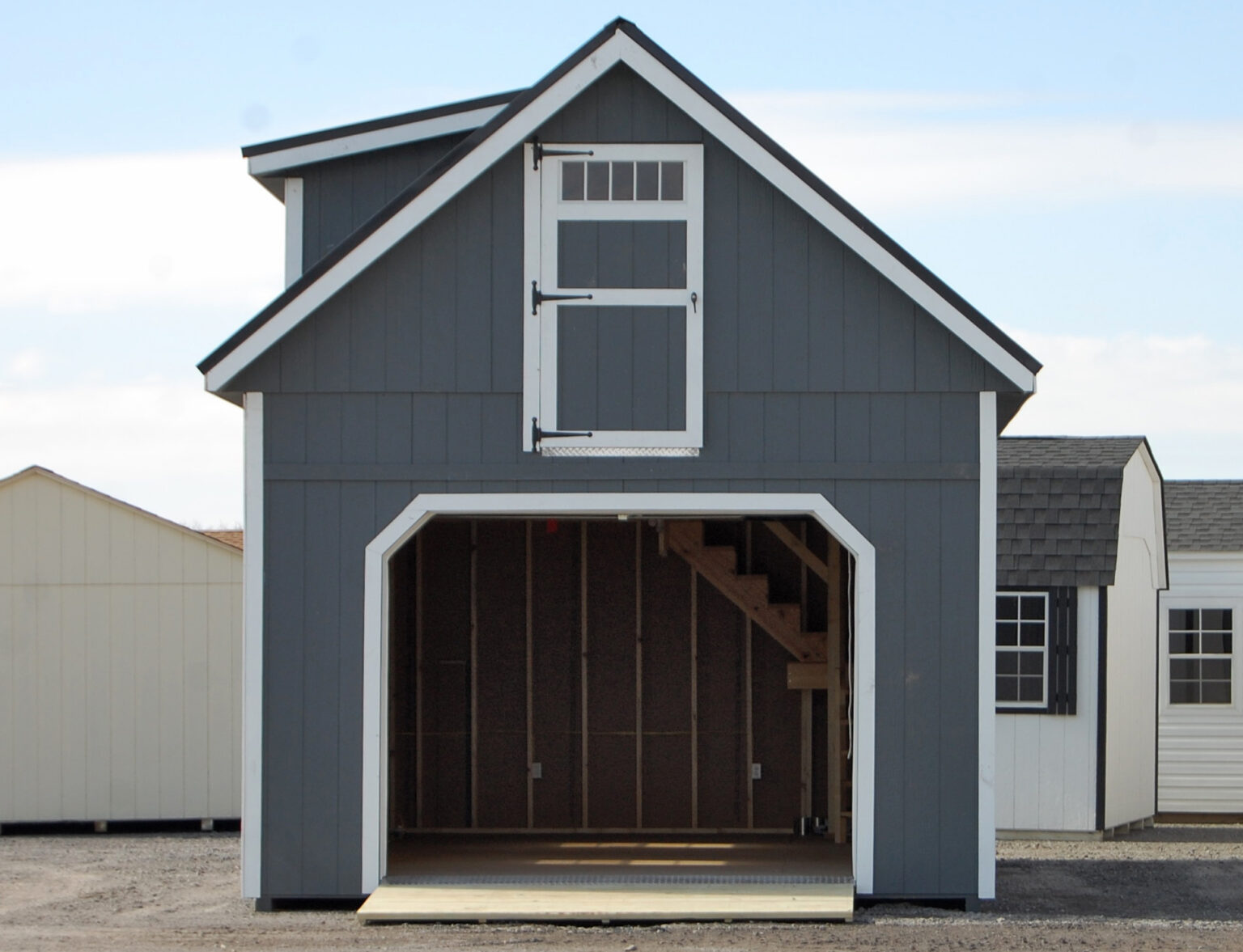 14x24 Two-Story Cape Cod Garage With Electrical Package - Pine Creek ...