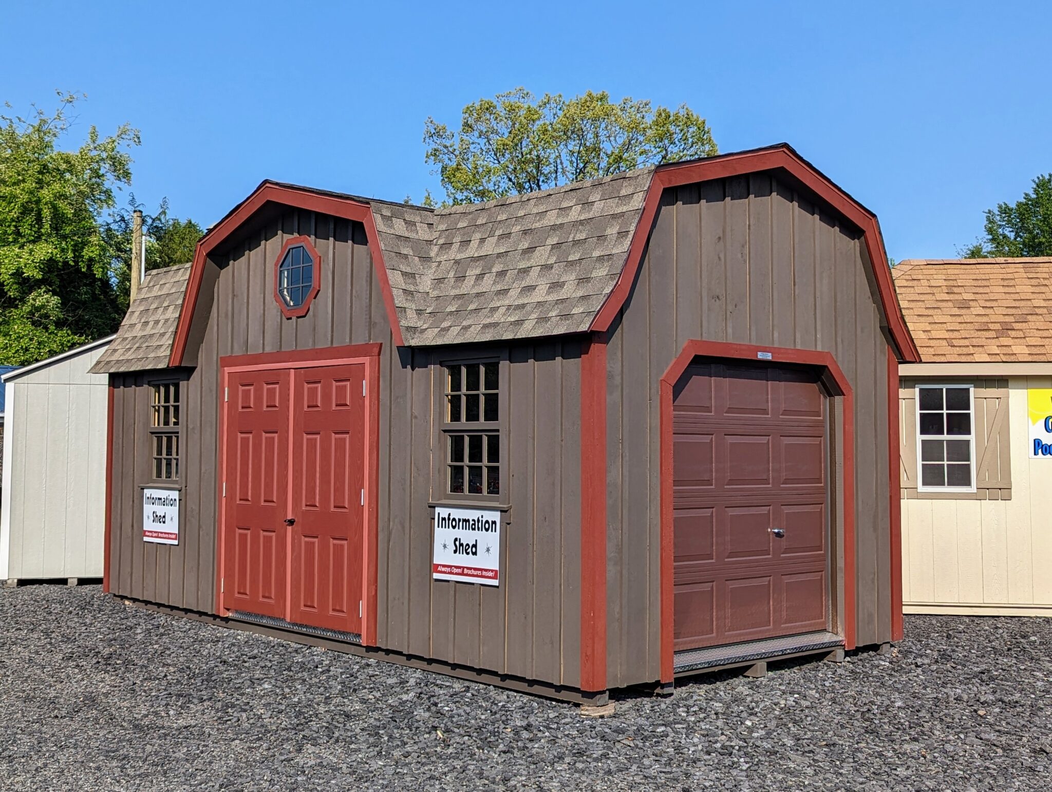 10x20 Southern Belle Board and Batten Shed - Pine Creek Structures