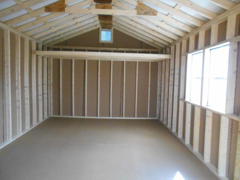 Pine Creek Structures 12x20 Lp Smart Siding Front Peak MH 42601 - Pine ...