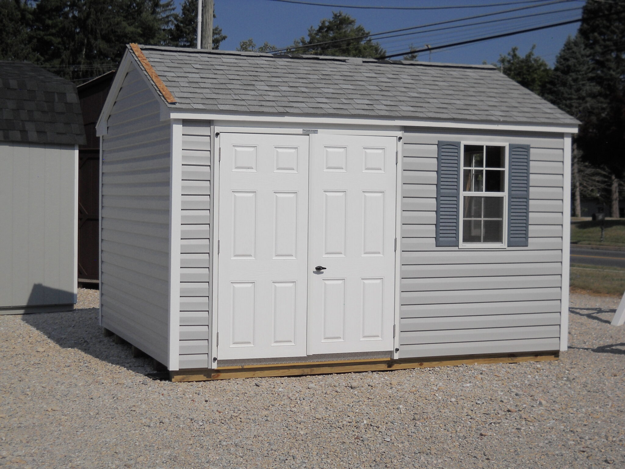10'x12 'Econo Peak w/ Vinyl Siding - Pine Creek Structures