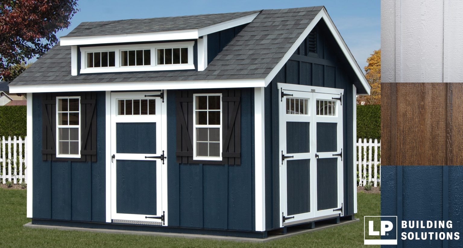 What Is LP Board & Batten? Explaining This Shed Siding Choice - Pine ...
