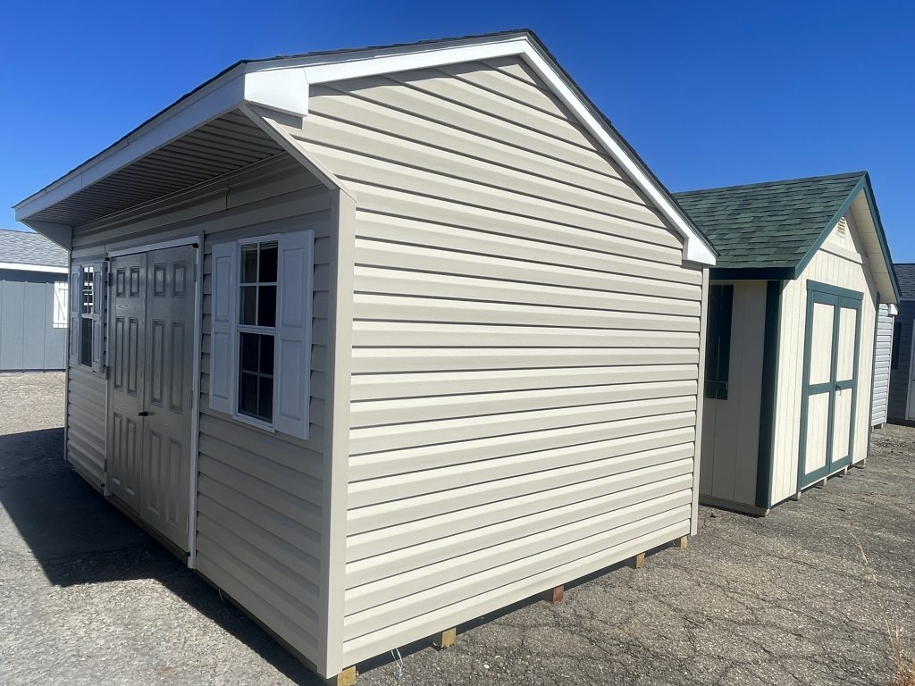 10x16 Cottage- Vinyl Siding - Pine Creek Structures