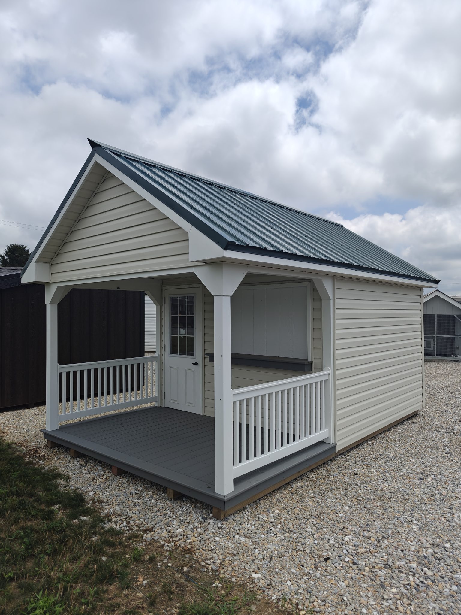 10 x 16 Cape Cod Style Cabana - Pine Creek Structures